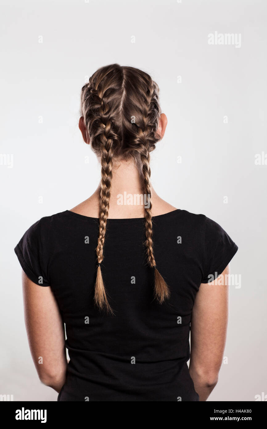 Braided plaits hi-res stock photography and images - Alamy