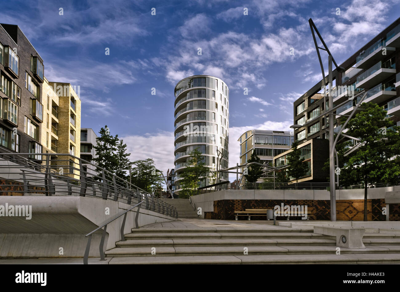 Oval residential tower hi-res stock photography and images - Alamy