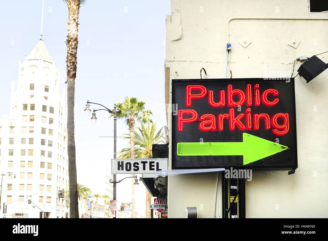 Los angeles parking lot hi-res stock photography and images - Alamy