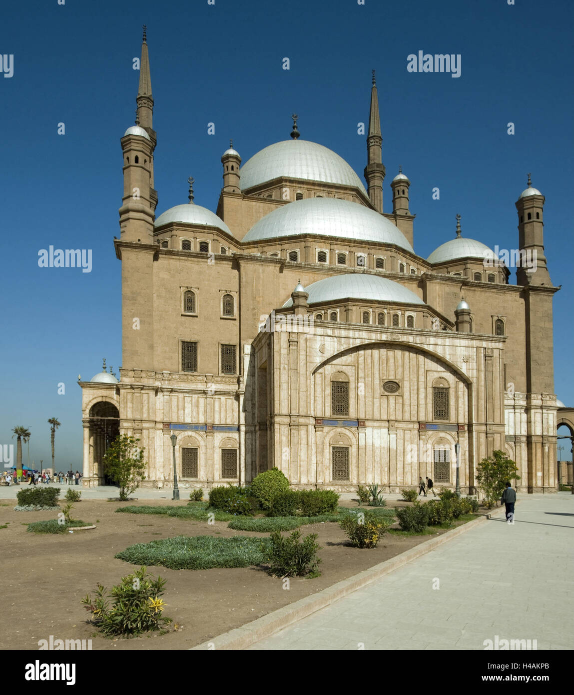Egypt, Cairo, Mohammed Ali Moschee, also alabaster mosque, in the ...