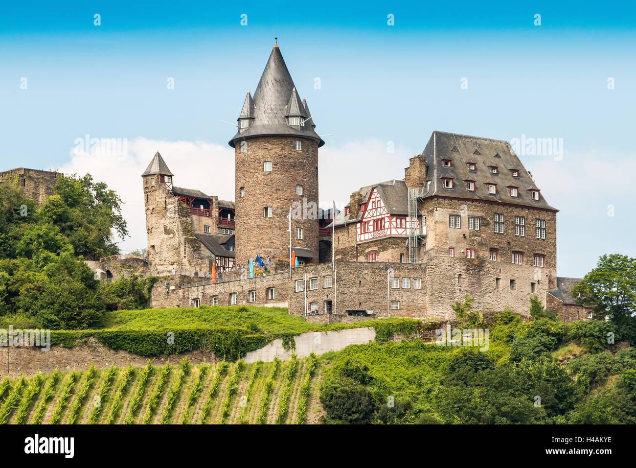Stahleck castle rhine gorge germany hi-res stock photography and images ...