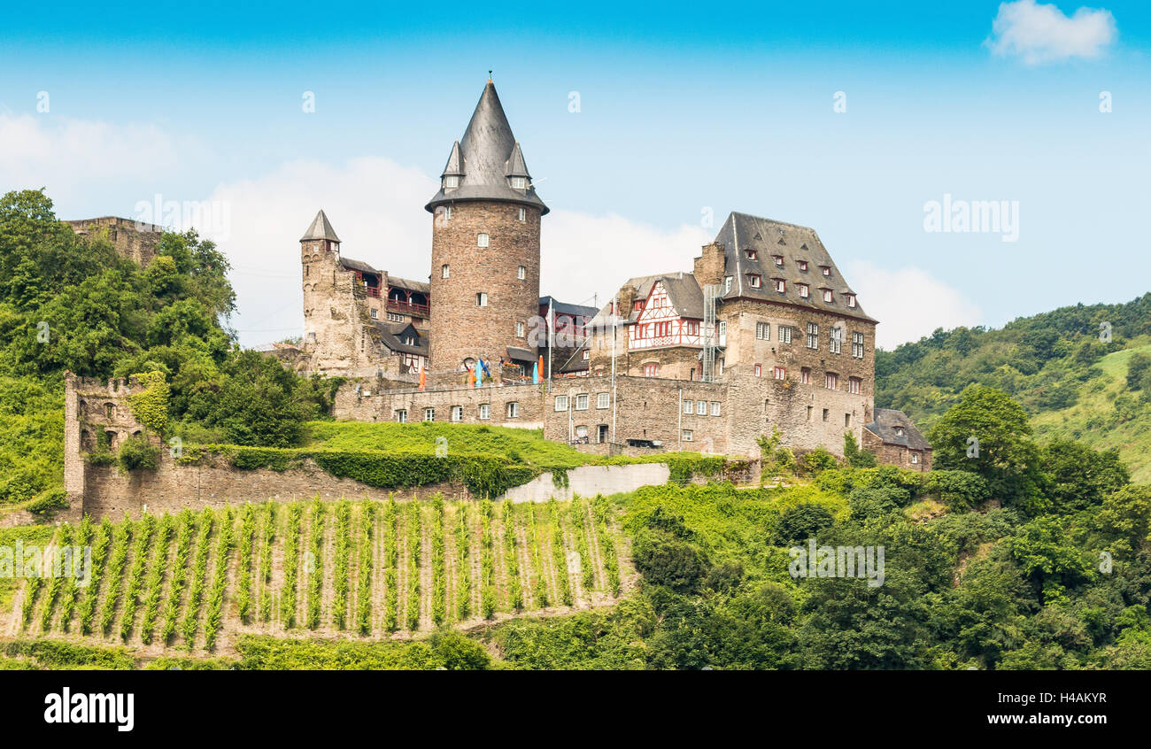 Stahleck castle bacharach hi-res stock photography and images - Alamy