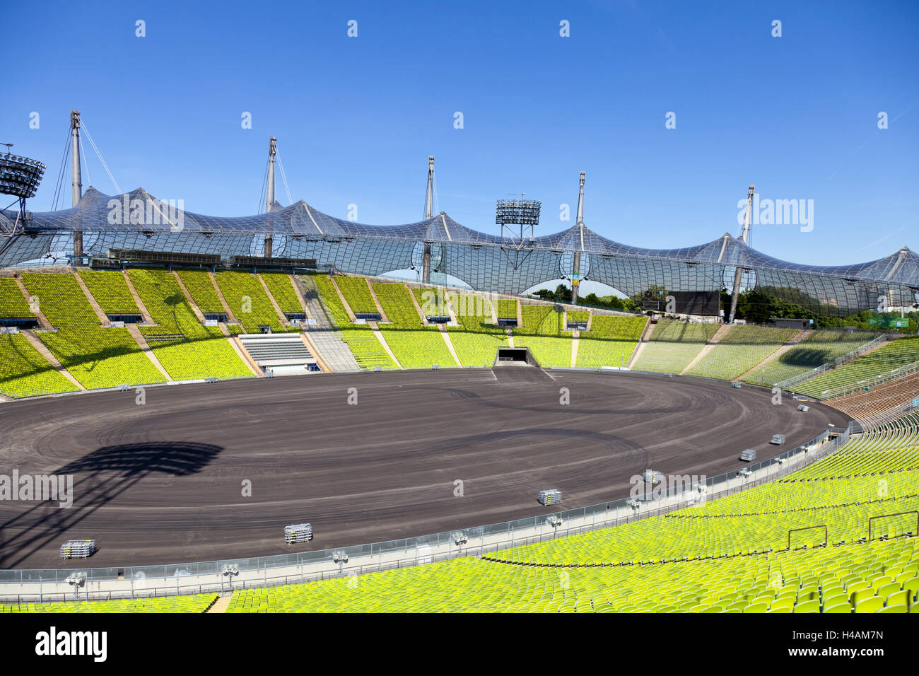 Olympic stadium, Munich, Germany, Europe Stock Photo - Alamy