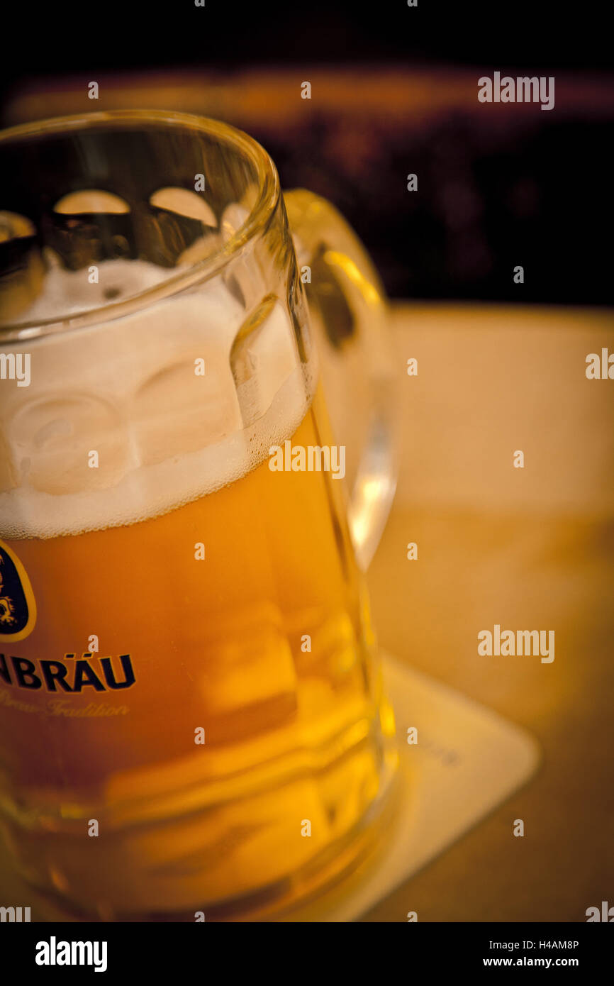 Beer mug, Munich, Germany, Europe Stock Photo - Alamy