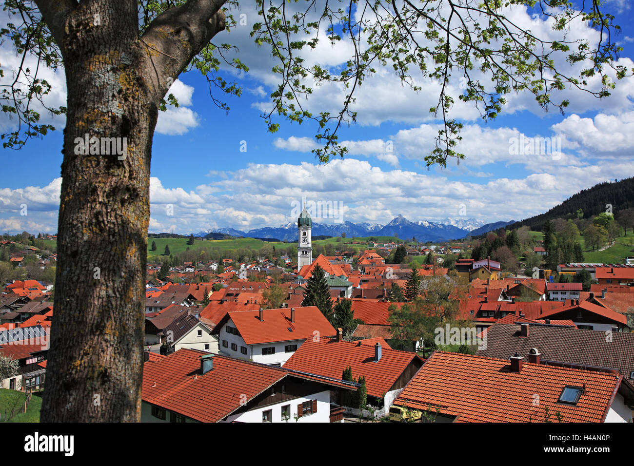 Nesselwang town hi-res stock photography and images - Alamy