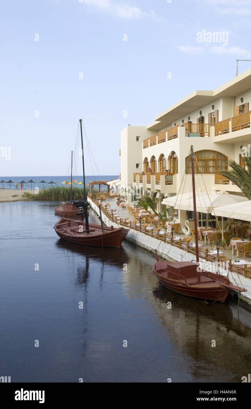 Kalives beach hi-res stock photography and images - Alamy