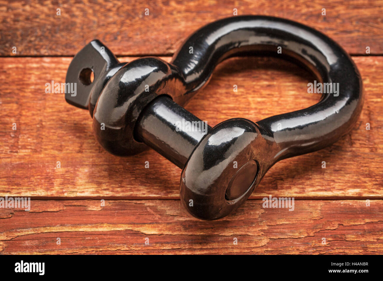 heavy duty shackle (d-ring) for vehicle recovery and towing on rustic ...