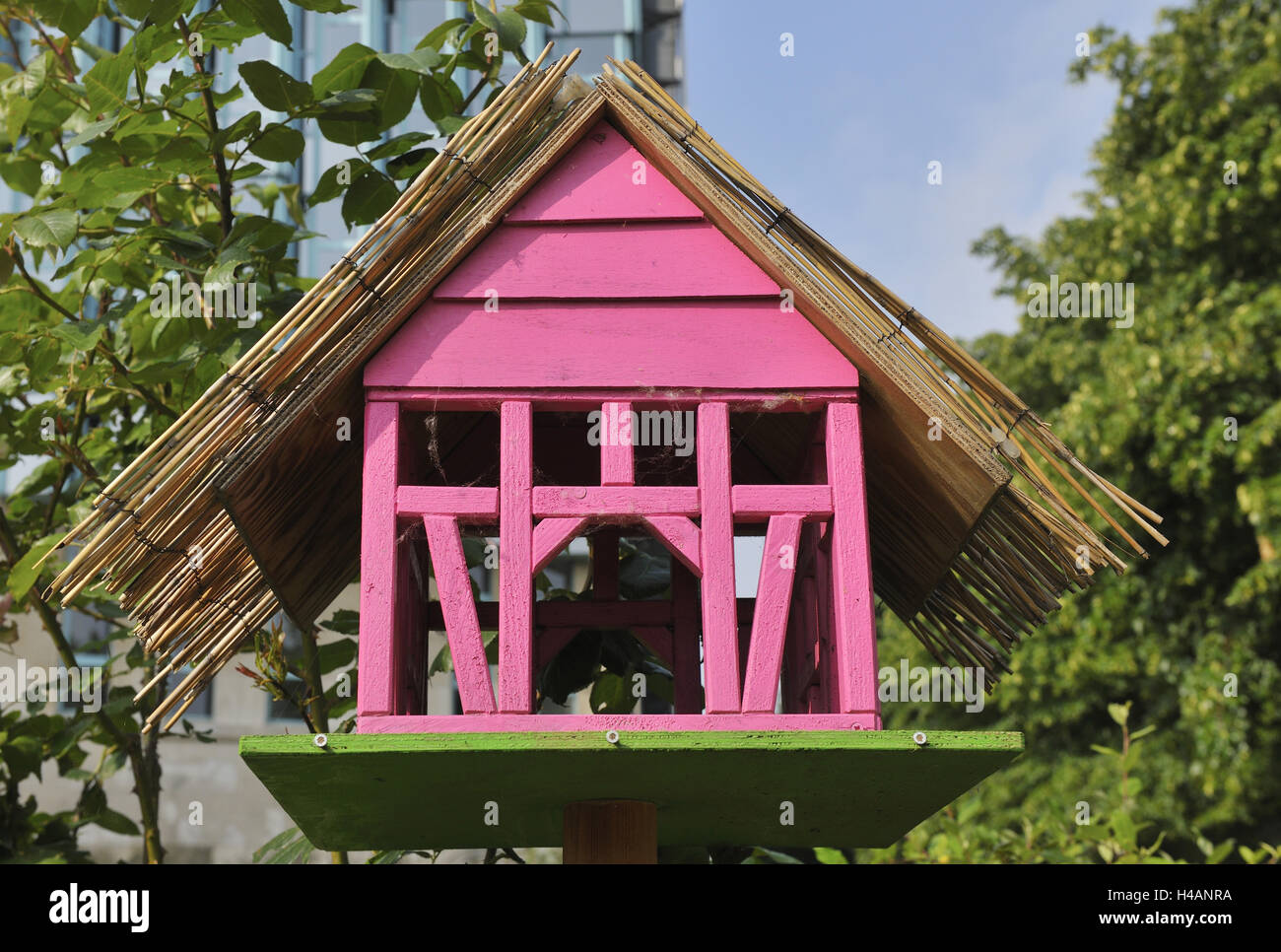 Aviary in summer Stock Photo - Alamy