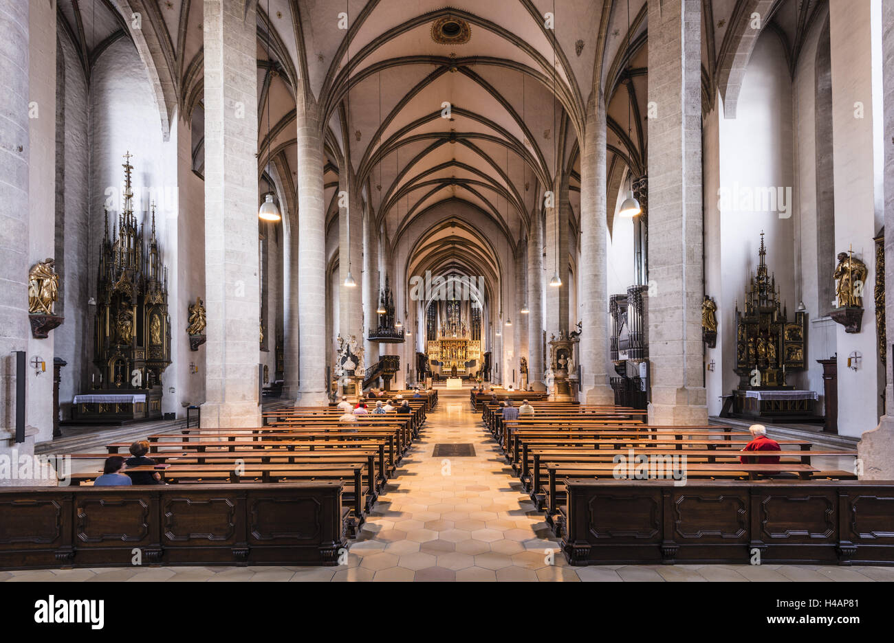 Germany Bavaria Eichstatt Cathedral Interior High Resolution Stock ...