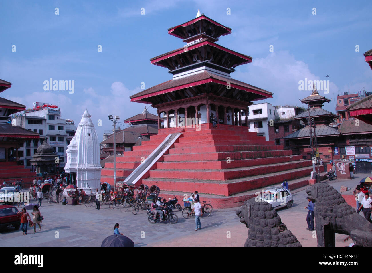 Trailokya Mohan Narayan Temple, Kathmandu Stock Photo - Alamy