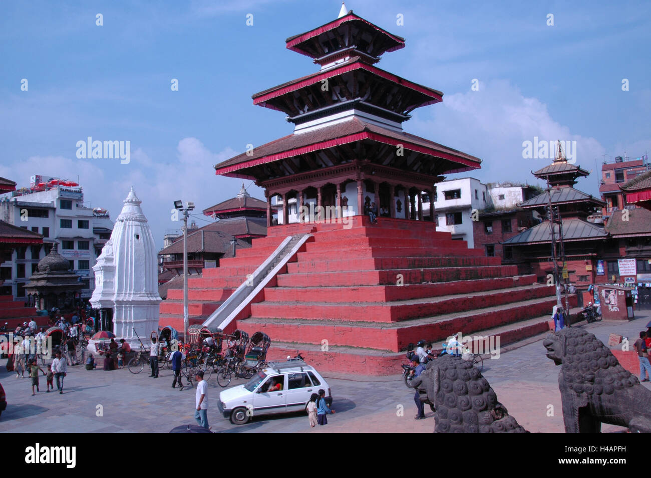Trailokya Mohan Narayan Temple, Kathmandu Stock Photo - Alamy