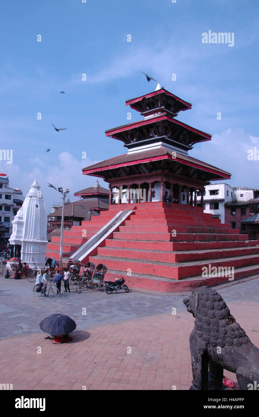 Trailokya Mohan Narayan Temple, Kathmandu Stock Photo - Alamy