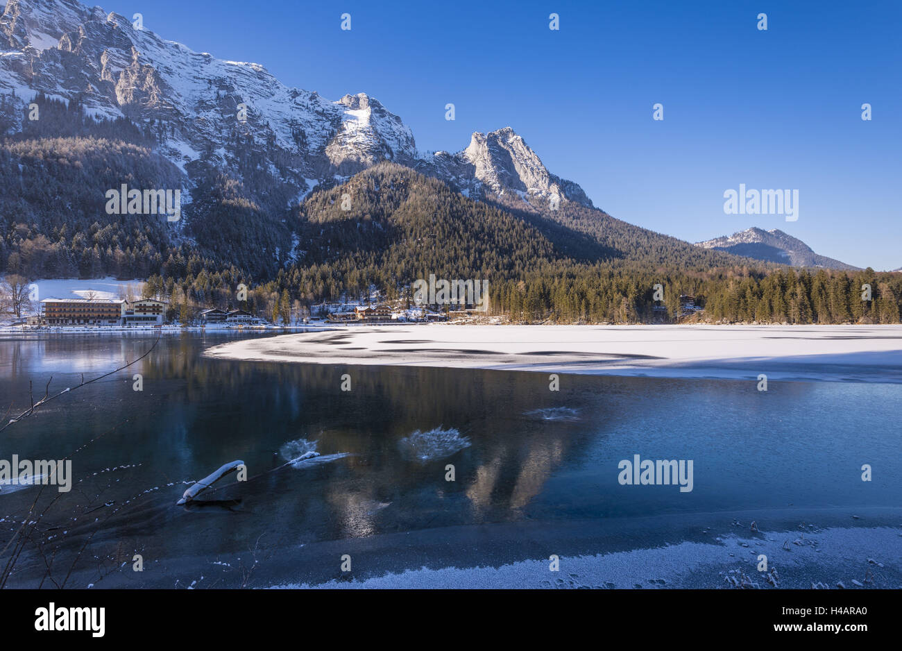 Germany, Bavaria, Upper Bavaria, Berchtesgaden, Ramsau bei ...