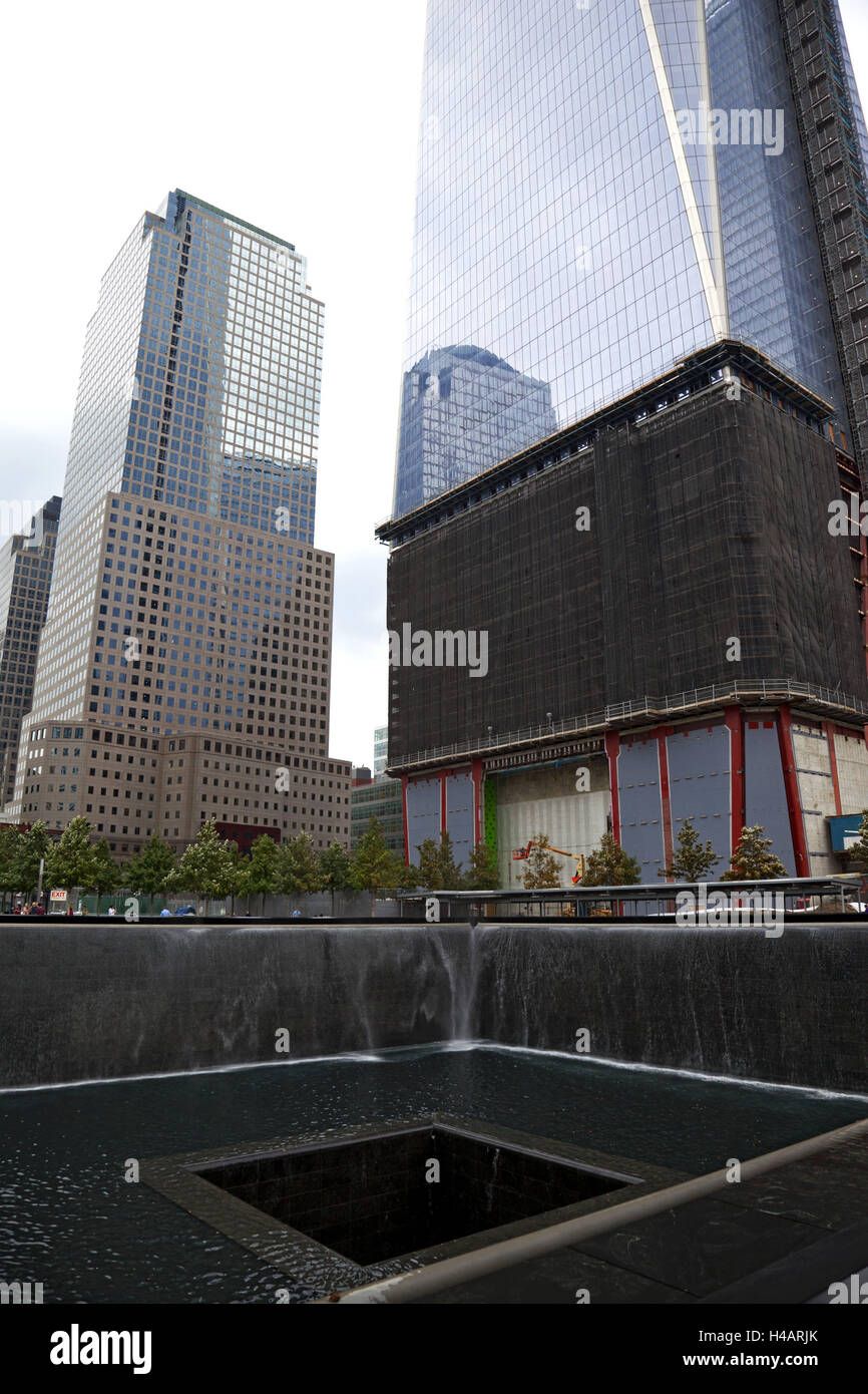 USA, New York City, Ground Zero, Nationwide September 11 Memorial ...