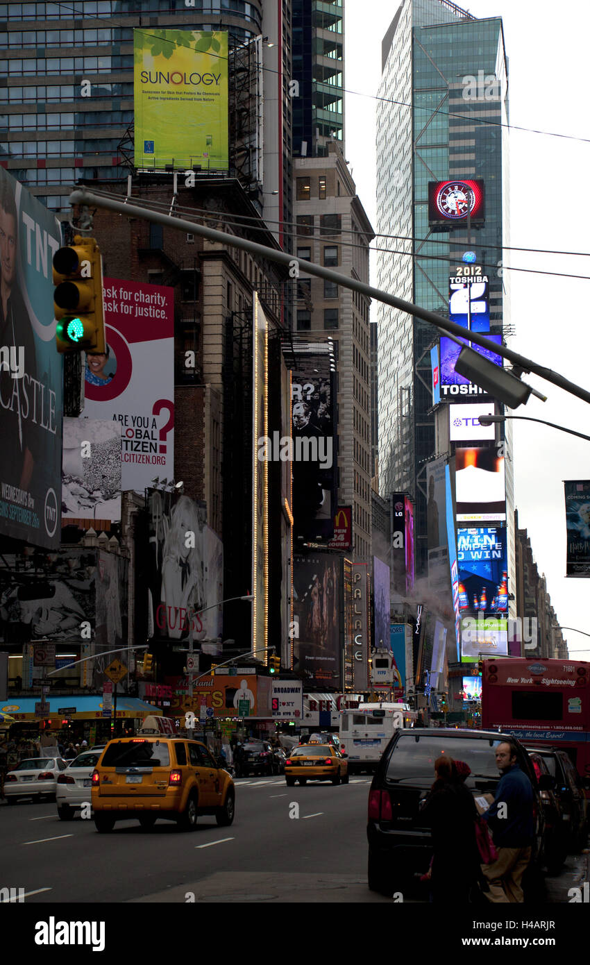 USA, New York City, Times Square, America Stock Photo - Alamy