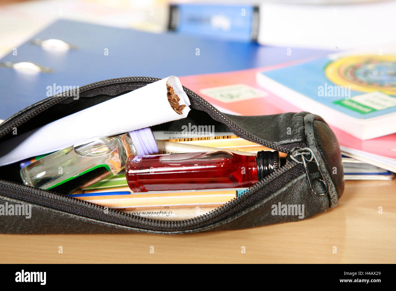 School, classroom, pencil case Stock Photo - Alamy