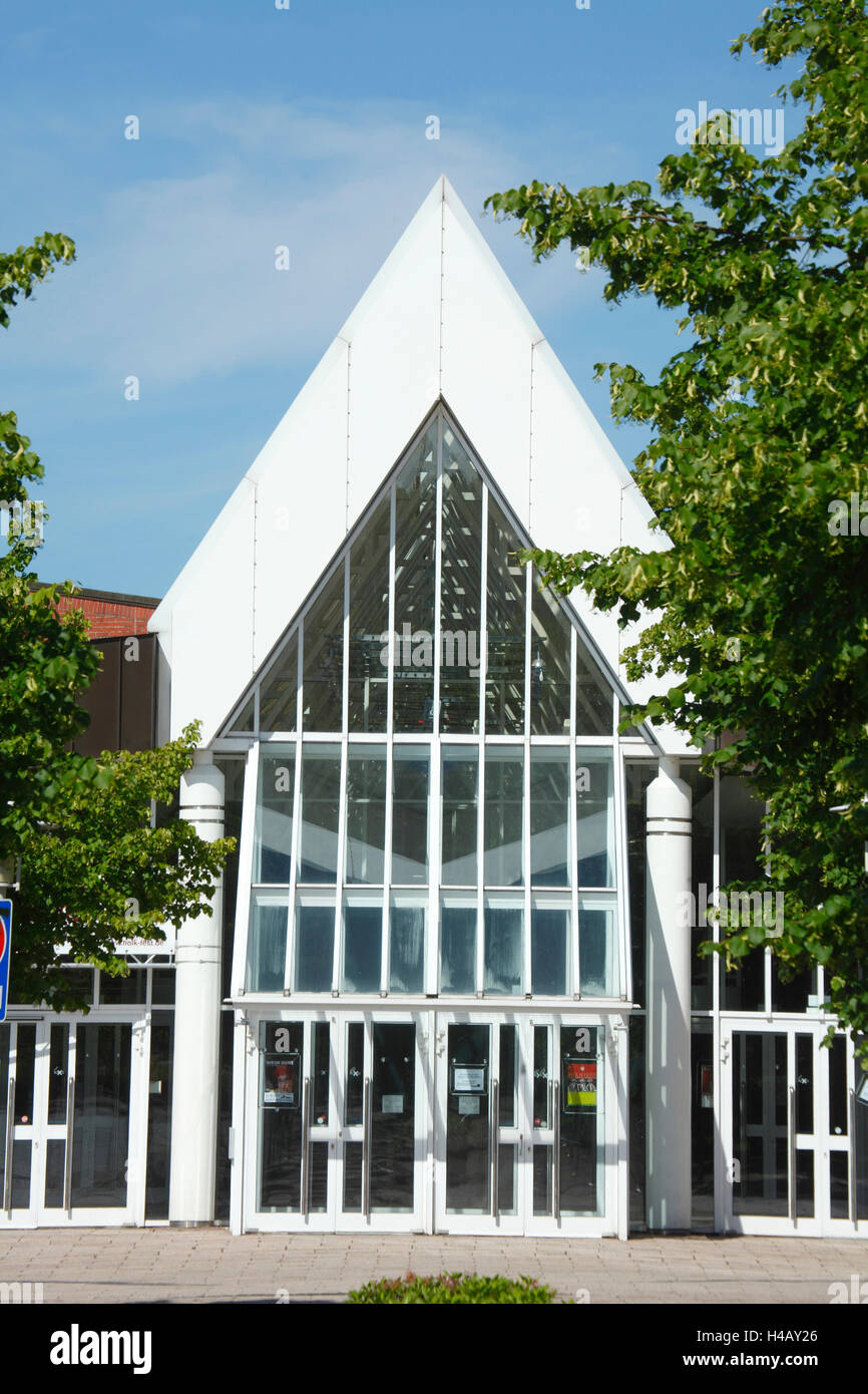 Germany, Lower Saxony, Stade, multipurpose hall Stadeum Stock Photo - Alamy