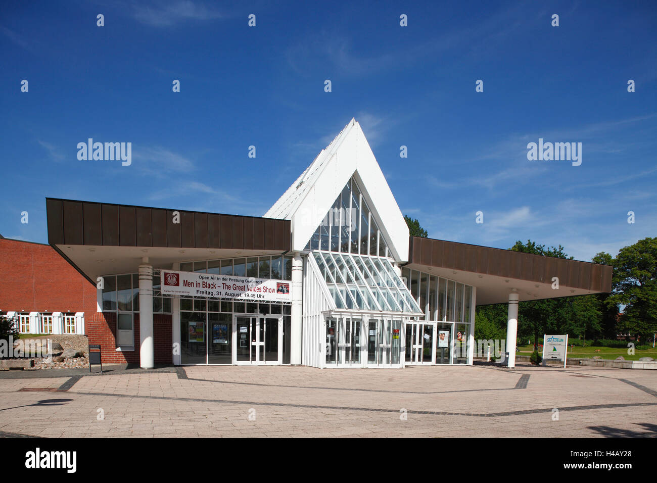 Germany, Lower Saxony, Stade, multipurpose hall Stadeum Stock Photo - Alamy