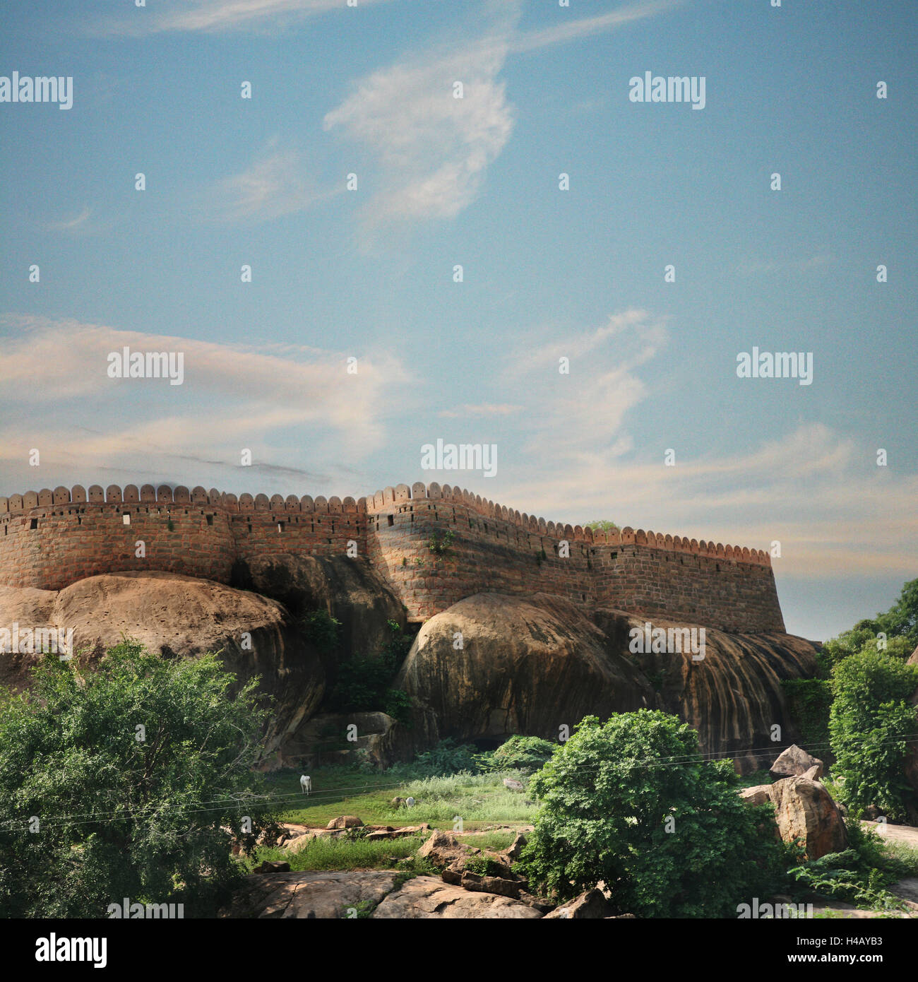 Thirumayam Fort High Resolution Stock Photography and Images - Alamy