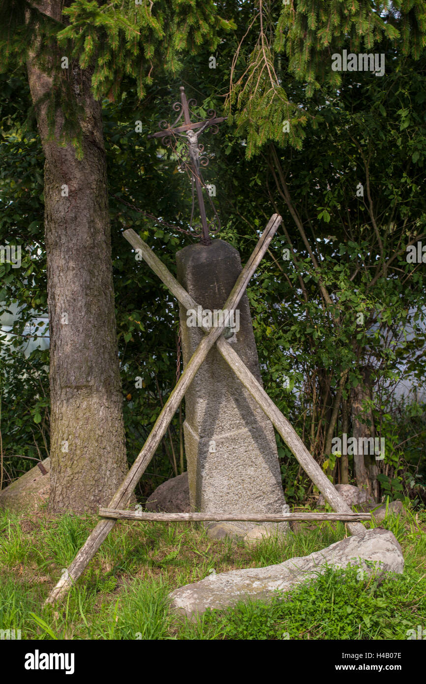 old decaying cross, a sign of the Christian faith Stock Photo - Alamy