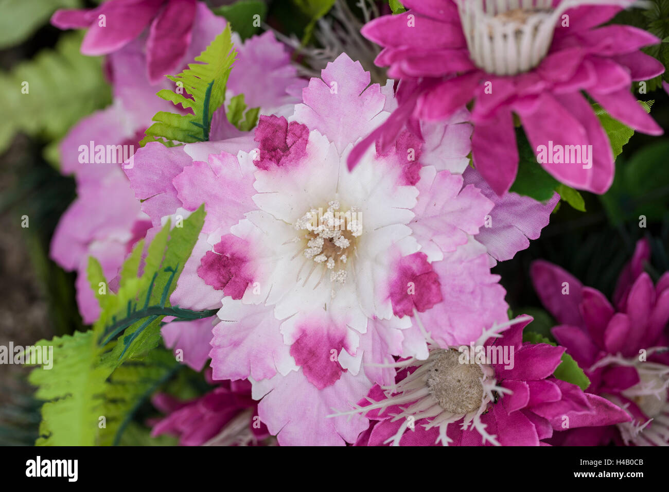 beautiful artificial flowers mimic real appearance Stock Photo - Alamy