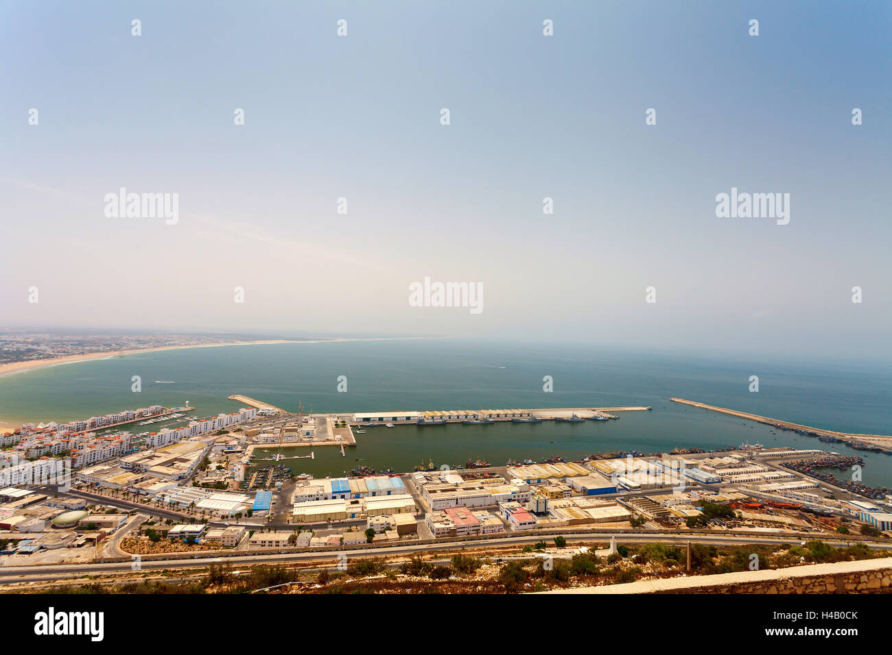 Agadir top view, Morocco, Africa Stock Photo - Alamy
