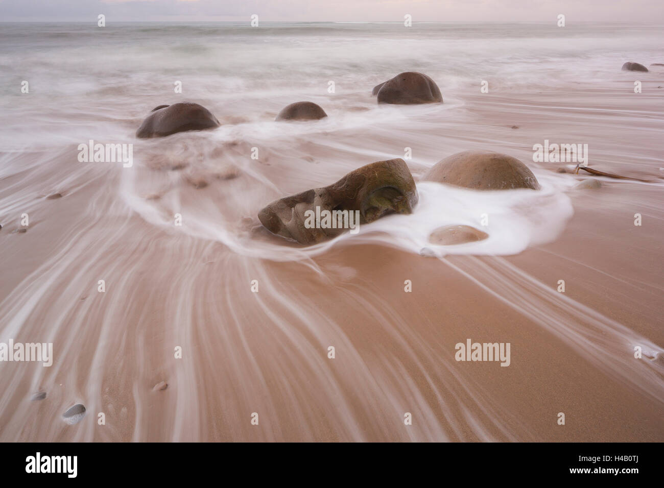 Bowling Ball Beach, California, USA Stock Photo - Alamy