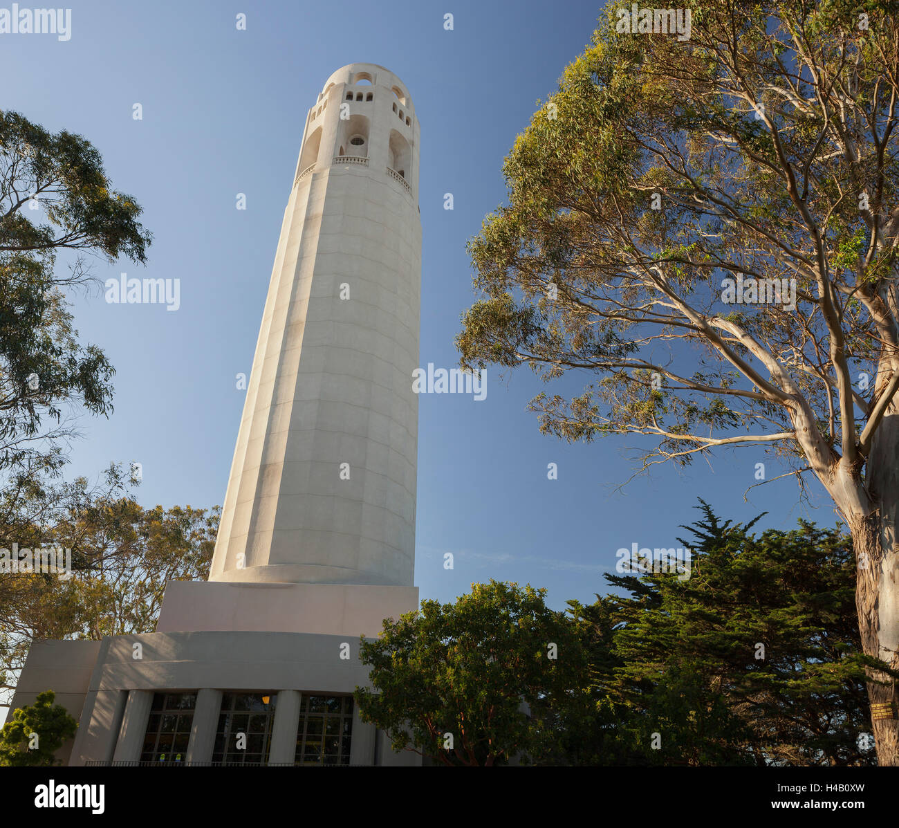 Coit tower telegraph hill hi-res stock photography and images - Alamy
