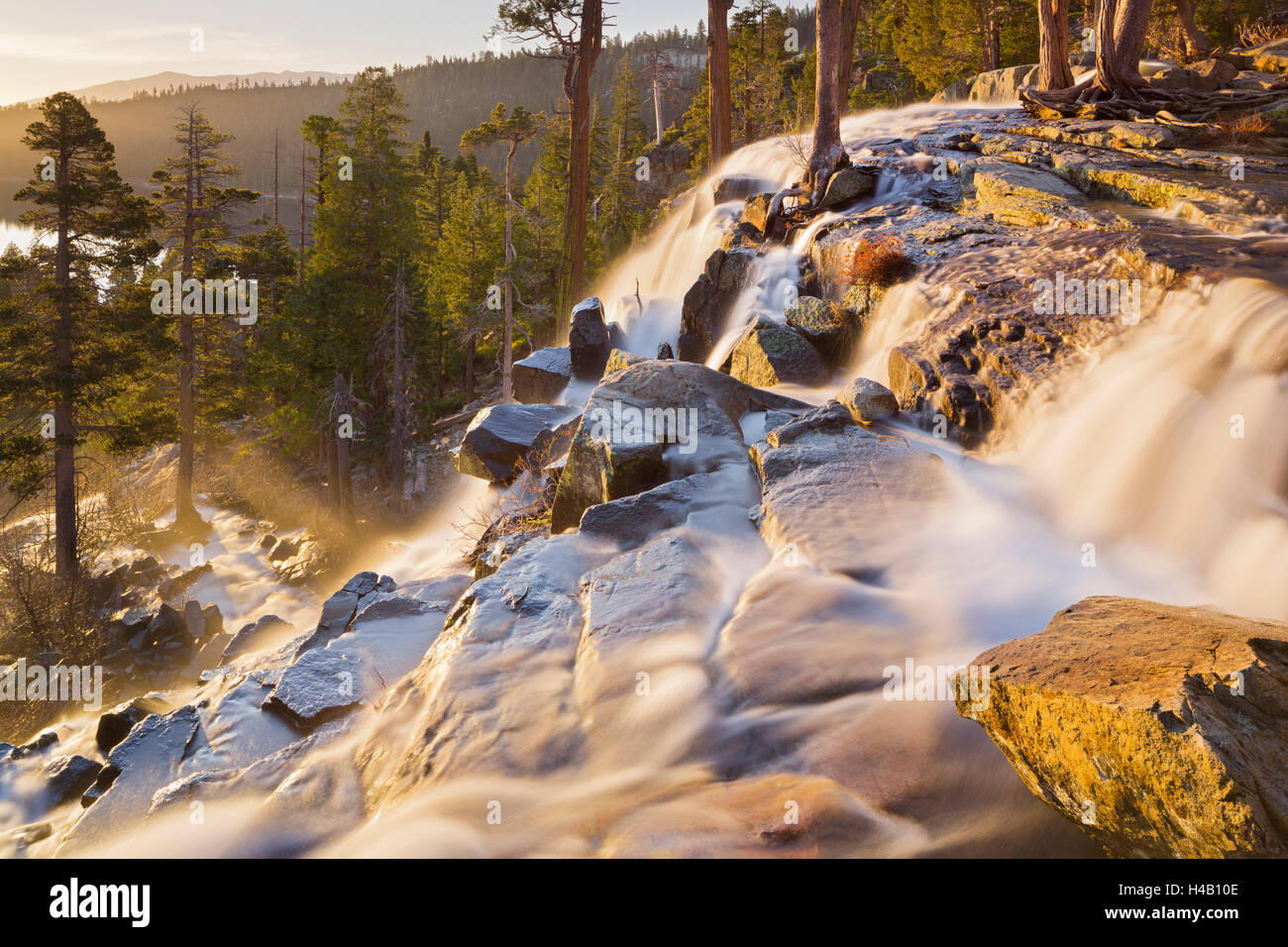 Eagle Falls, Emerald Bay, Lake Tahoe, Kalifornien, USA Stock Photo - Alamy