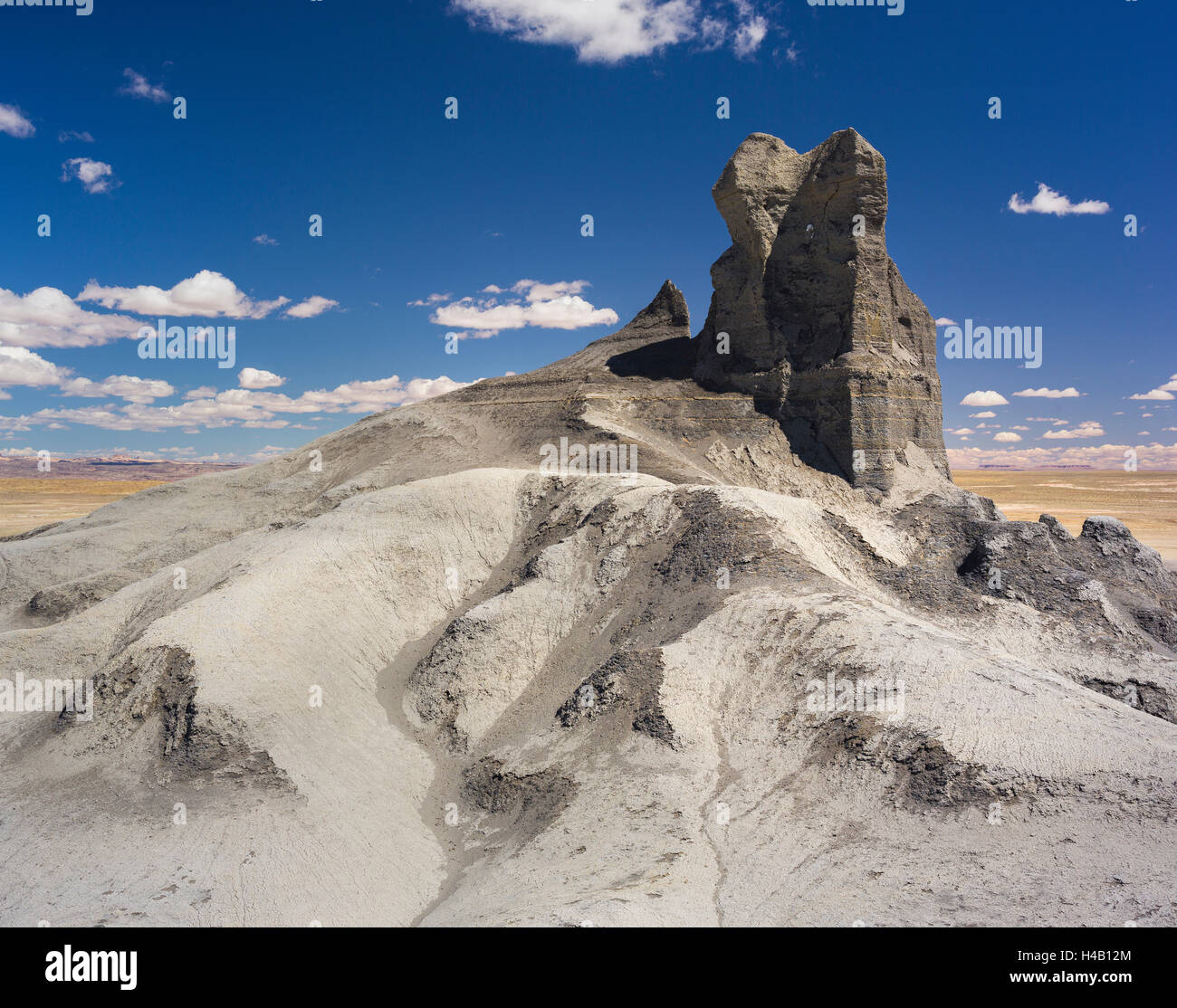 Rock formation near Factory Butte, Utah, USA Stock Photo - Alamy