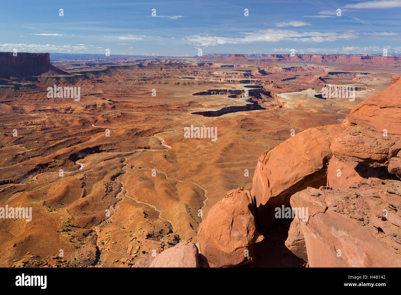 Grand View Point, Green River Overlook, Island In The Sky, Canyonlands ...