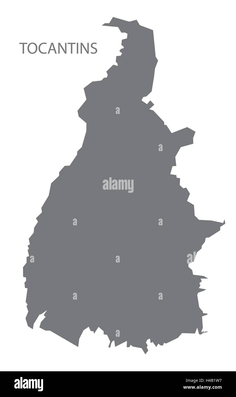 Tocantins map hi-res stock photography and images - Alamy