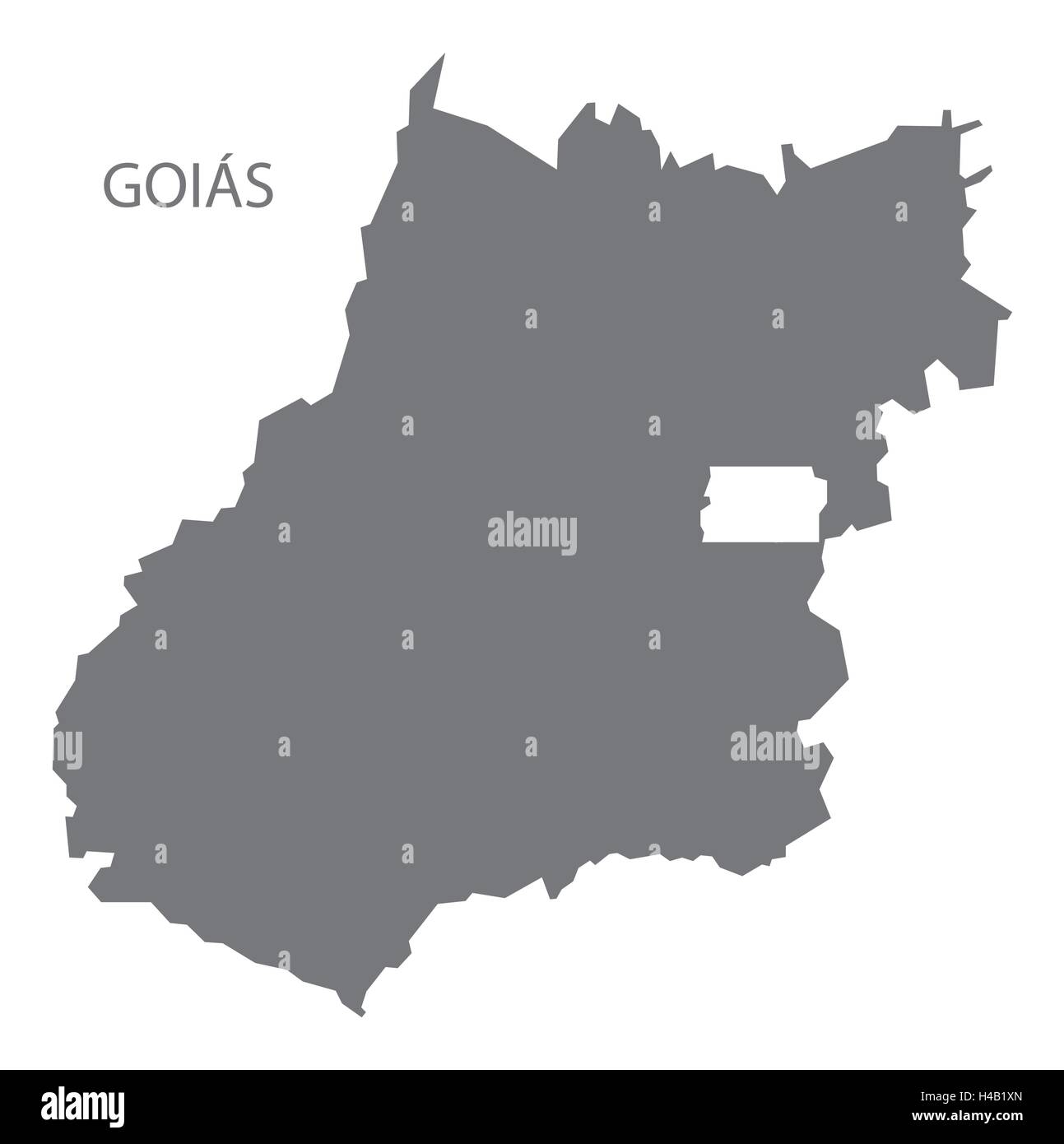 Goias Map Vector High Resolution Stock Photography and Images - Alamy