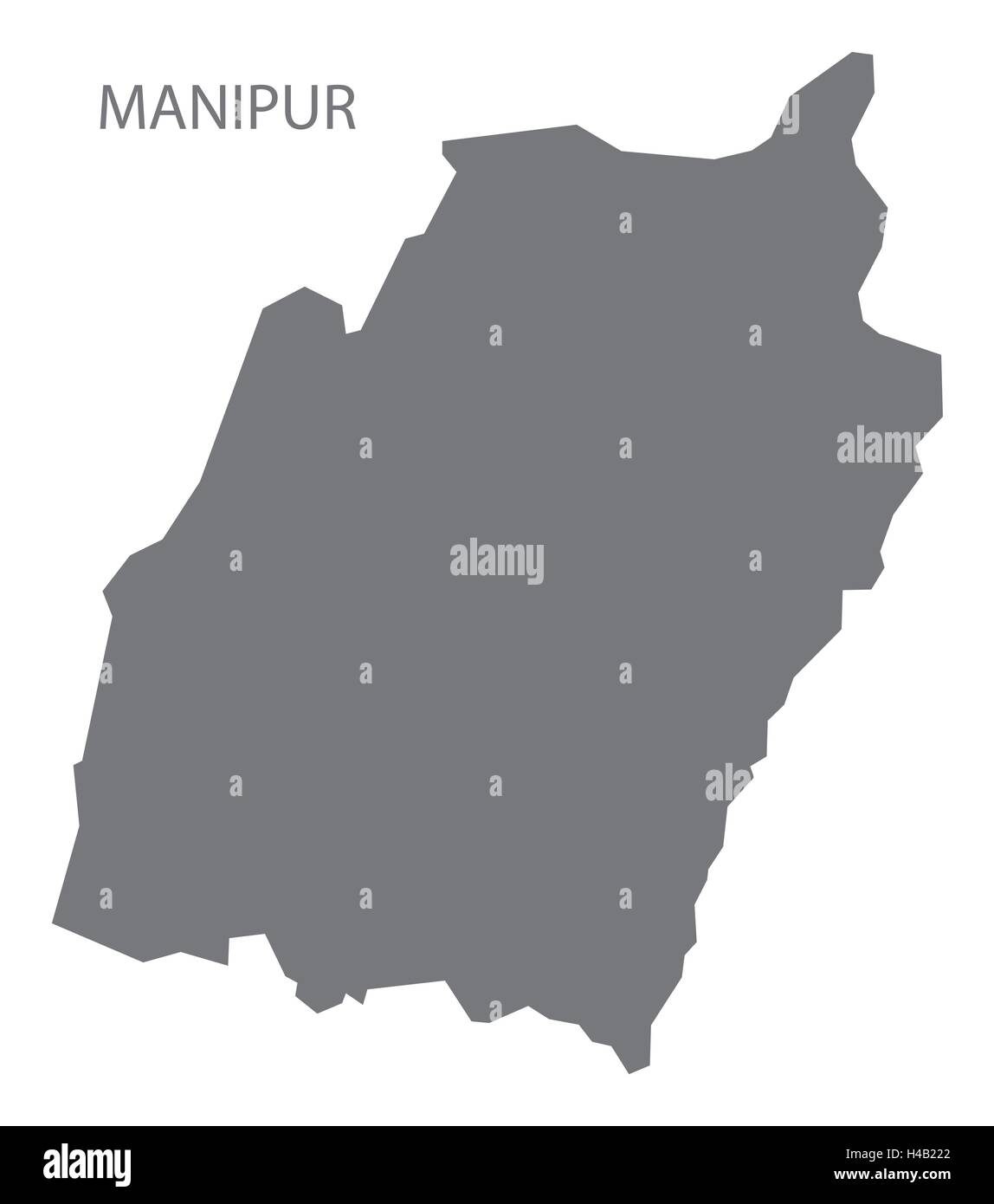 Manipur map hi-res stock photography and images - Alamy