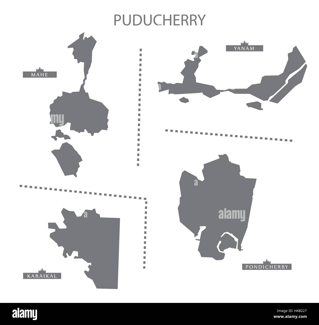 Puducherry Stock Vector Images - Alamy