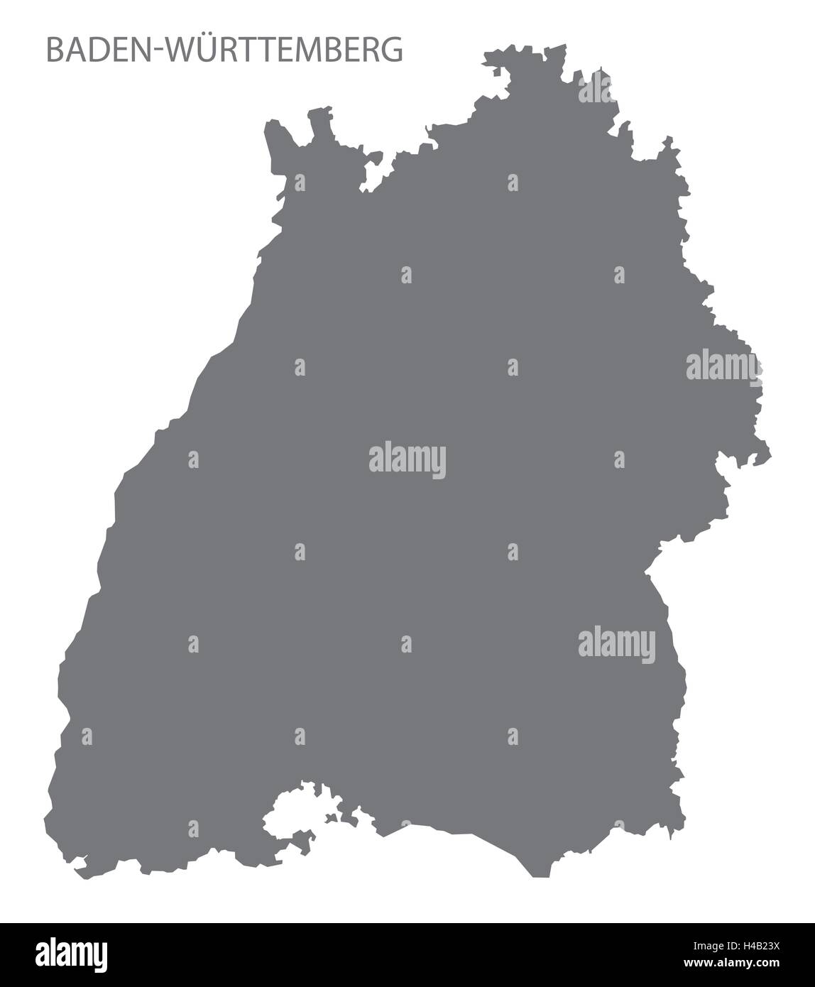 Baden map vector vector vectors Cut Out Stock Images & Pictures - Alamy