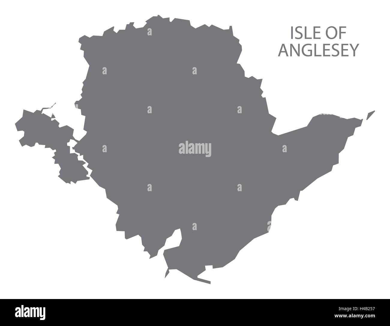 Map of anglesey hi-res stock photography and images - Alamy