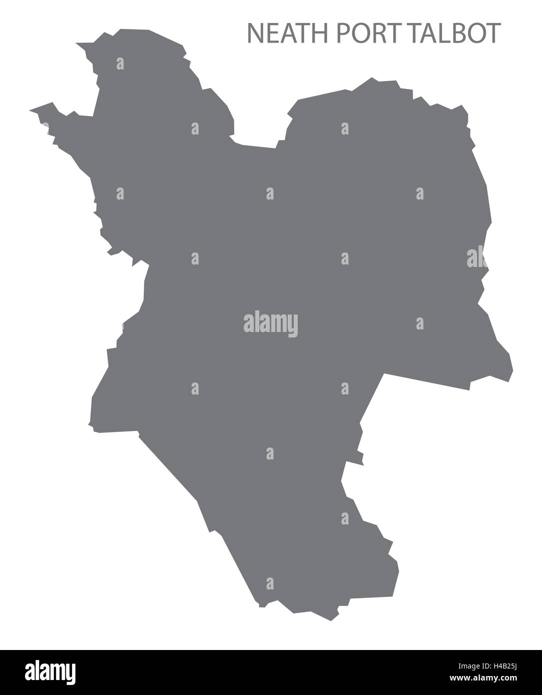 Port talbot map Stock Vector Images - Alamy