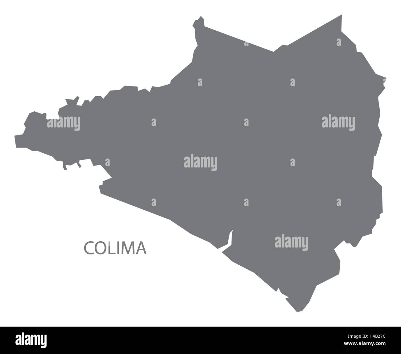 Colima mexico map hi-res stock photography and images - Alamy