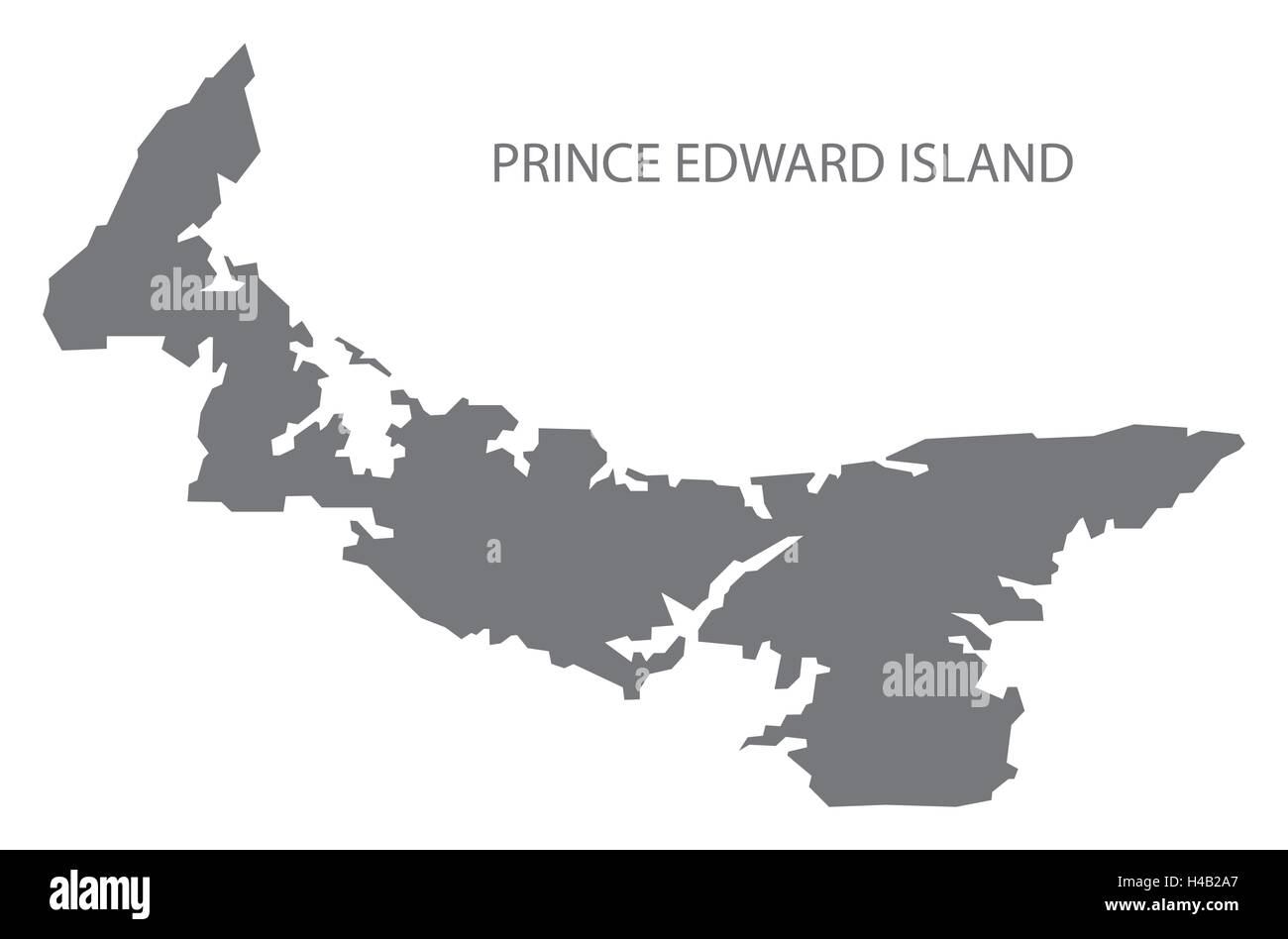 Prince edward island map hi-res stock photography and images - Alamy