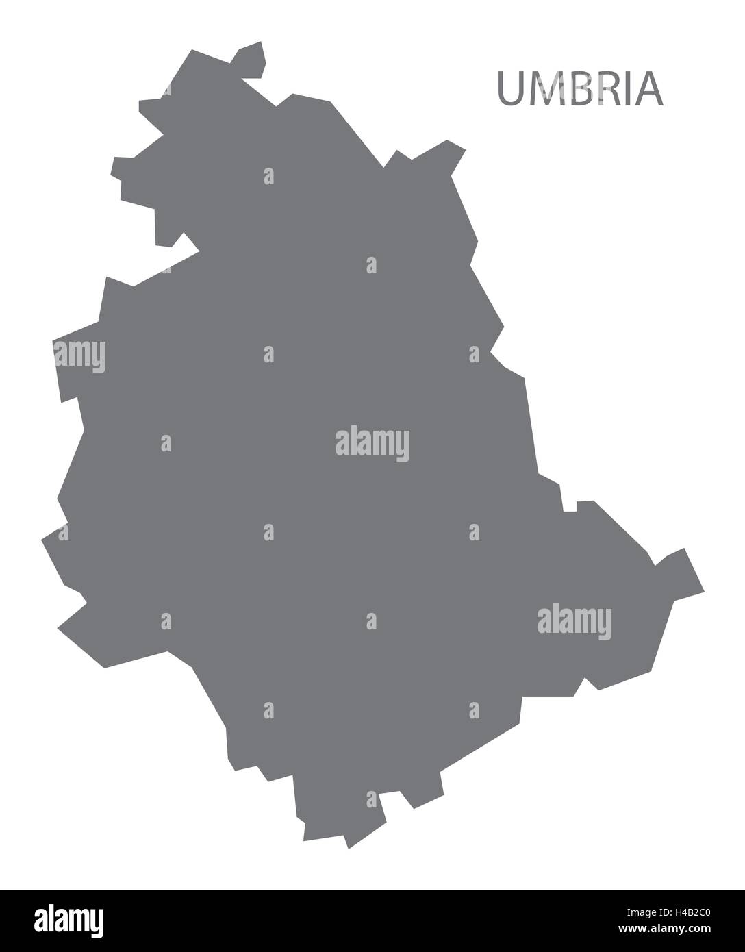 Umbria map hi-res stock photography and images - Alamy