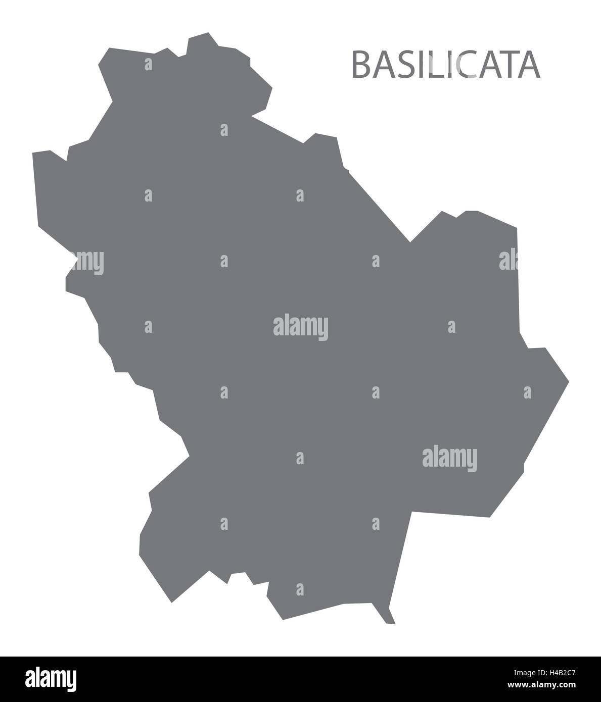 Basilicata province map hi-res stock photography and images - Alamy
