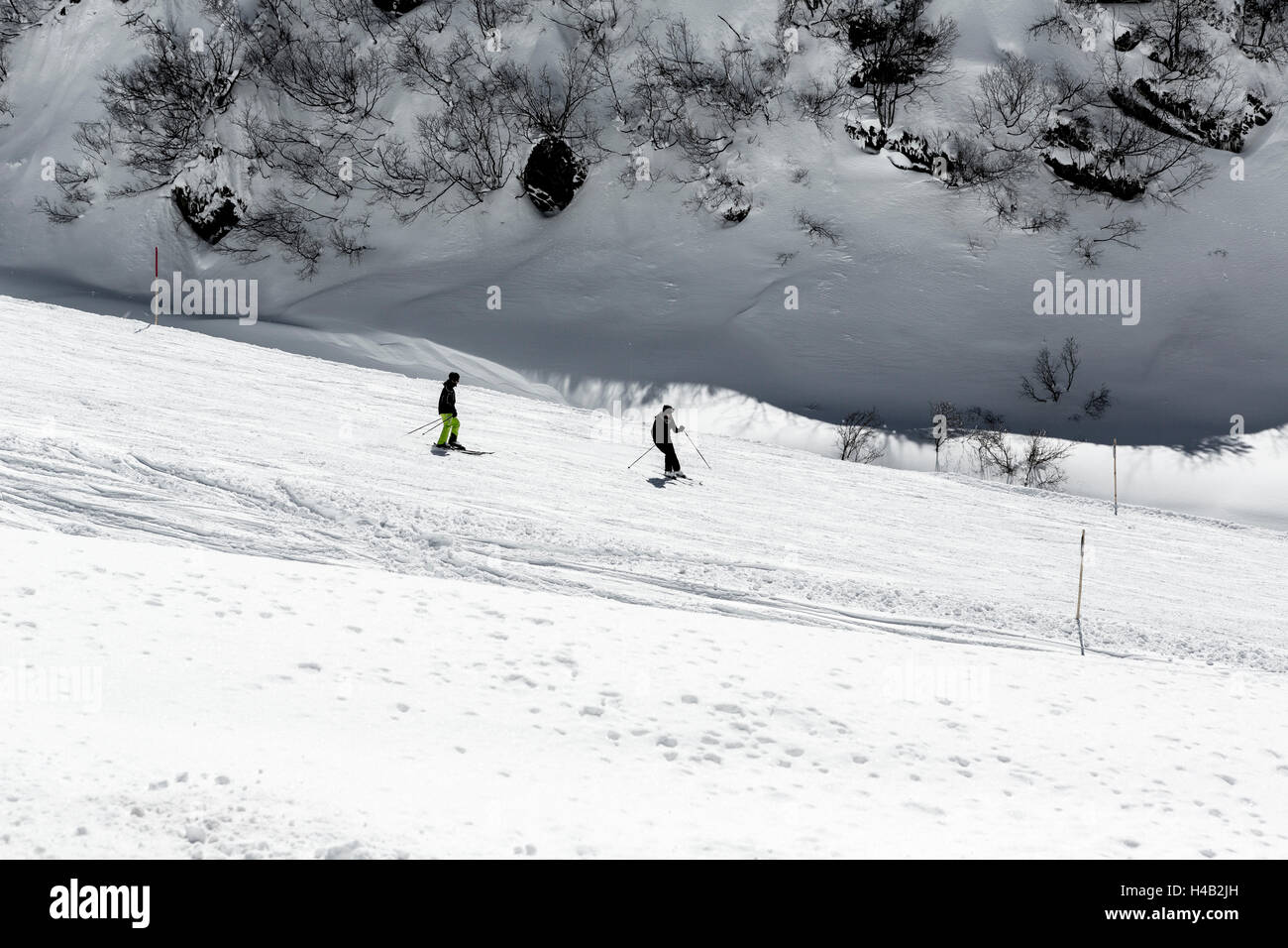 Powder ski slope hi-res stock photography and images - Alamy