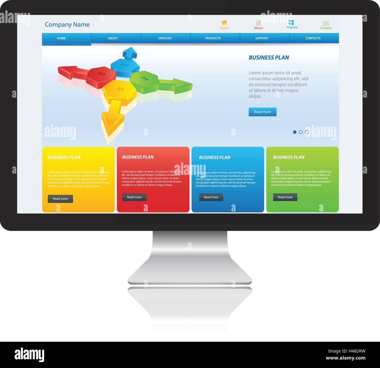 Computer Stock Vector Images - Alamy