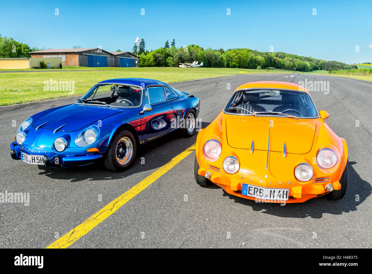 Michelstadt, Hesse, Germany, Renault Alpine A 110 SX, blue, built in ...
