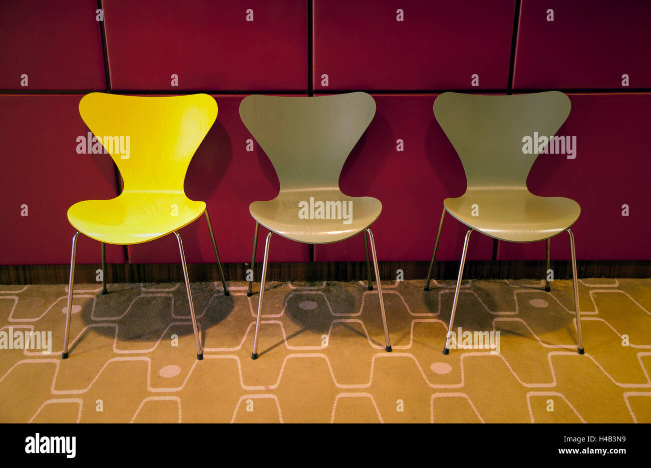 Chairs, concert hall, foyer, culture Stock Photo - Alamy
