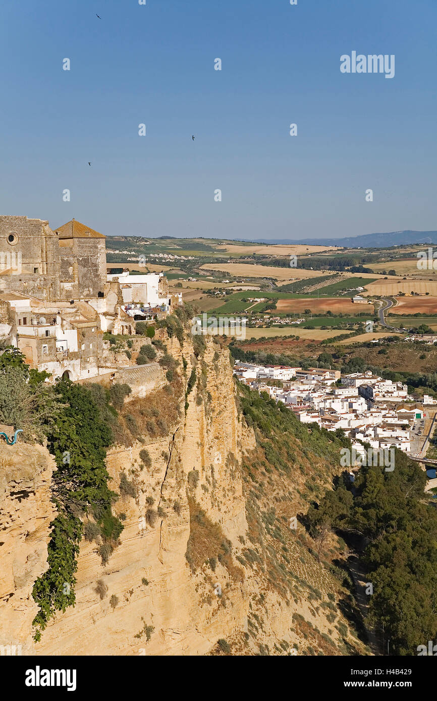 Spanish white village arcos de la frontera hi-res stock photography and ...