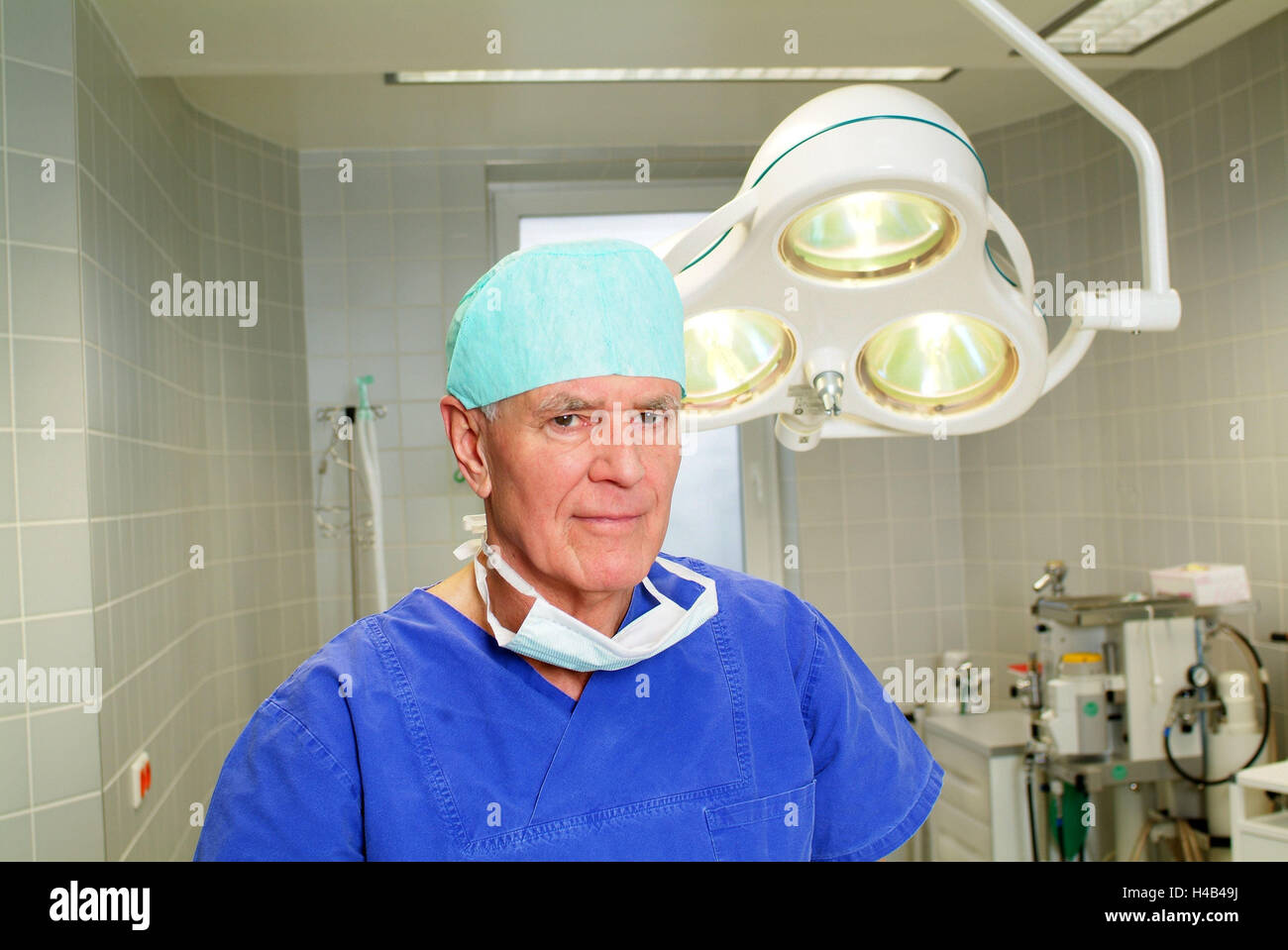 Operating theatre, doctor, portrait, hospital, clinic, practise, op ...