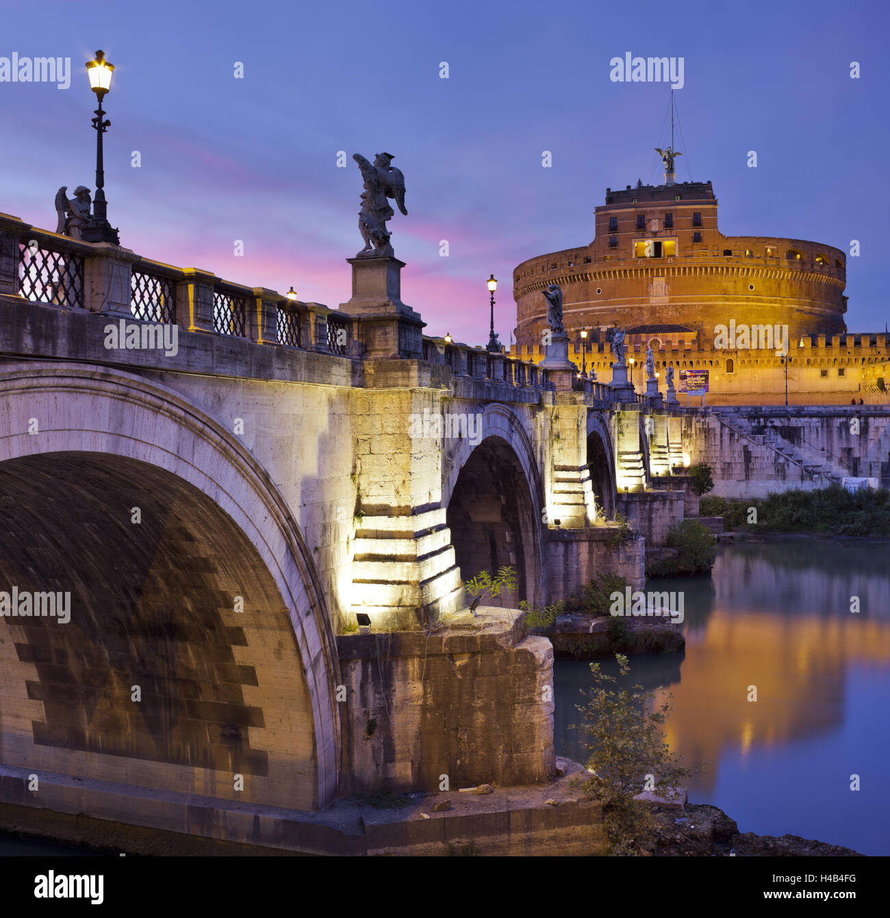 Castel Sant'Angelo, Ponte Sant'Angelo, Castel Sant'Angelo, Ponte Sant ...