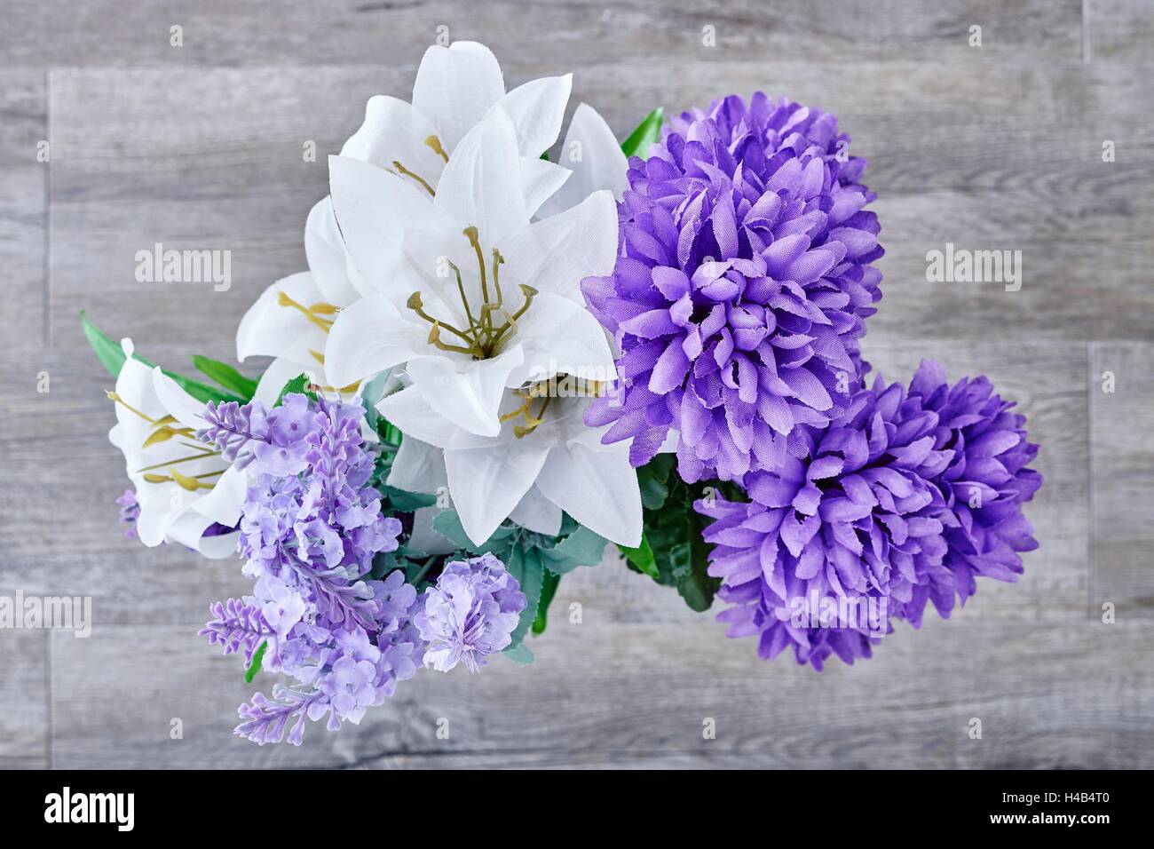A studio photo of plastic display flowers Stock Photo - Alamy